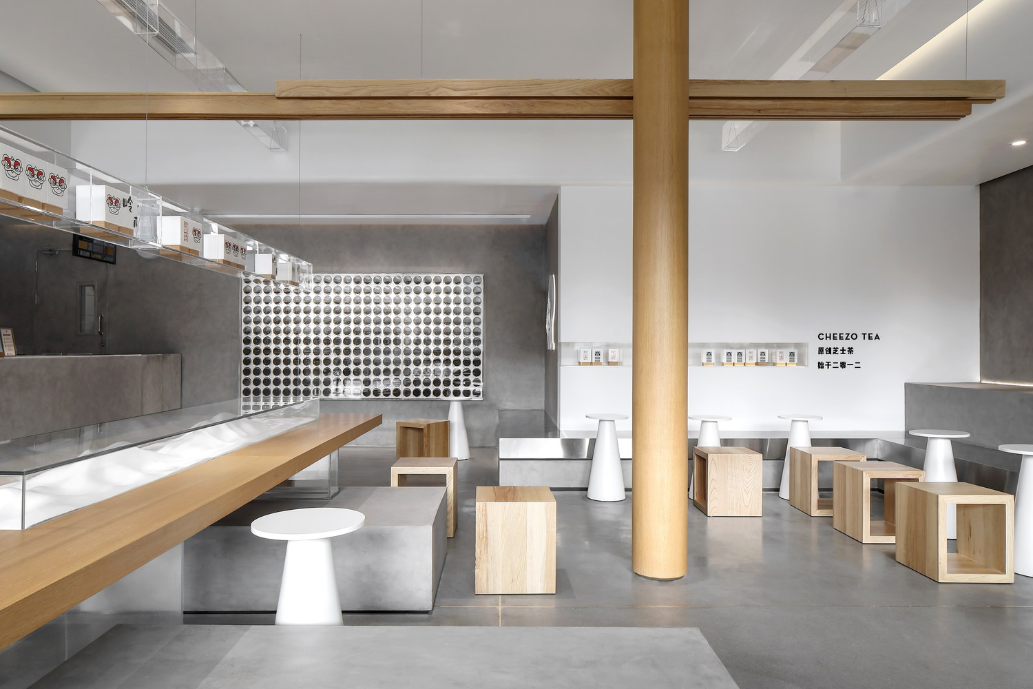 HEYTEA Tea Store Interior - Studio EM - Interior Design